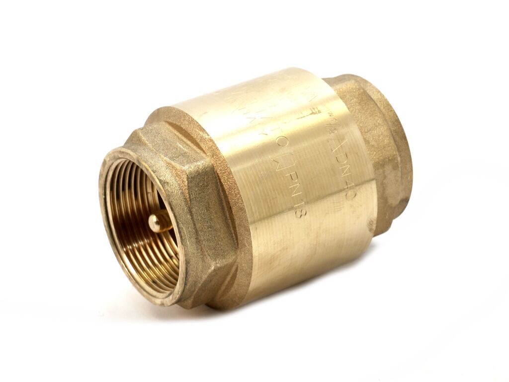 Check valve EUROPA internal thread brass | Feldbinder ...