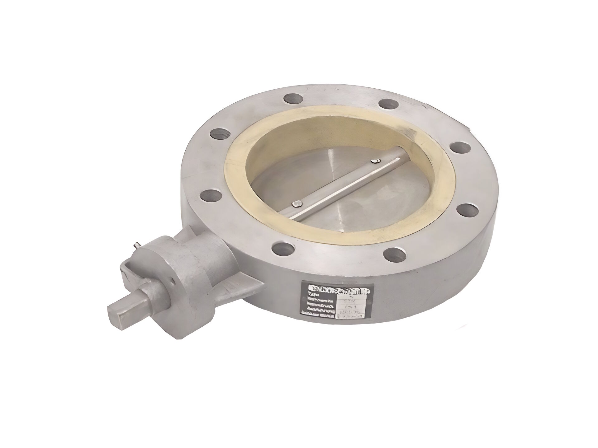 Burgmer TW butterfly valve with square without handle | Feldbinder ...