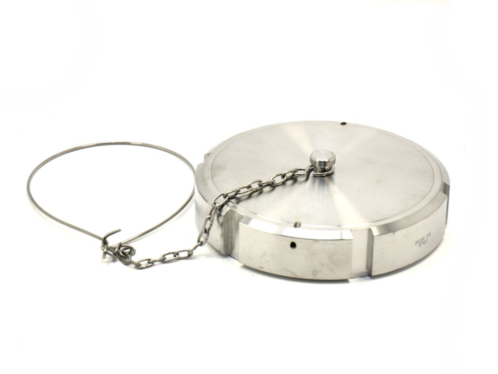 Rosista blind nut with head and chain stainless steel