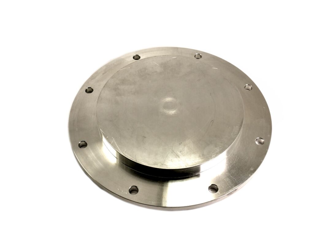 Blind flange TW base flap offset 8-hole aluminium