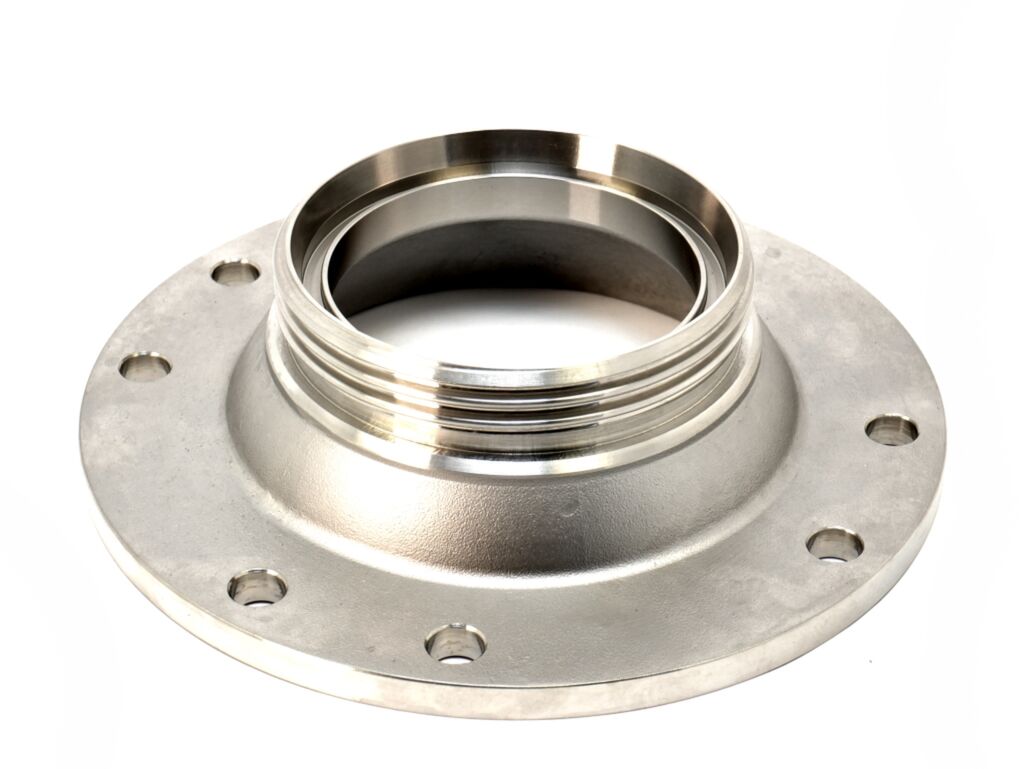 Stainless steel spout reducer | Feldbinder Spezialfahrzeugwerke GmbH