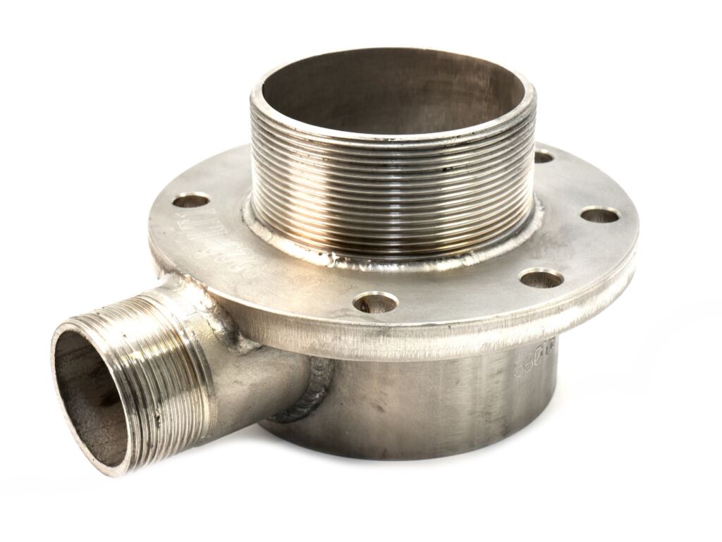 Front part ring nozzle e-polished | Feldbinder Spezialfahrzeugwerke GmbH