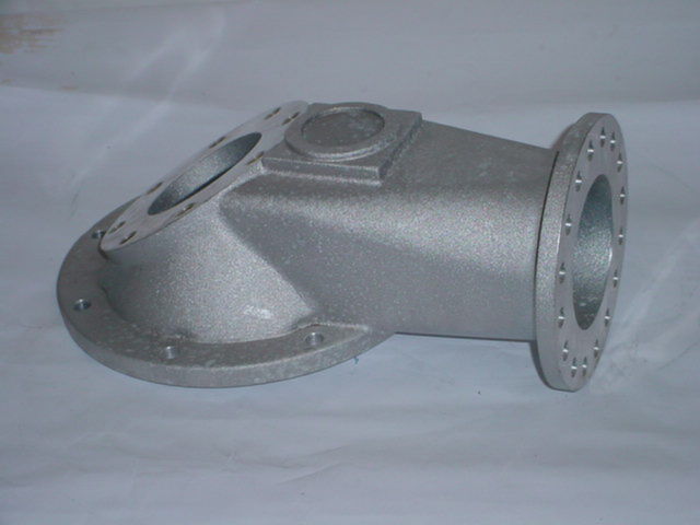 Outlet pot DN 100 Pipe DN 100 EURO III Inclined outlet