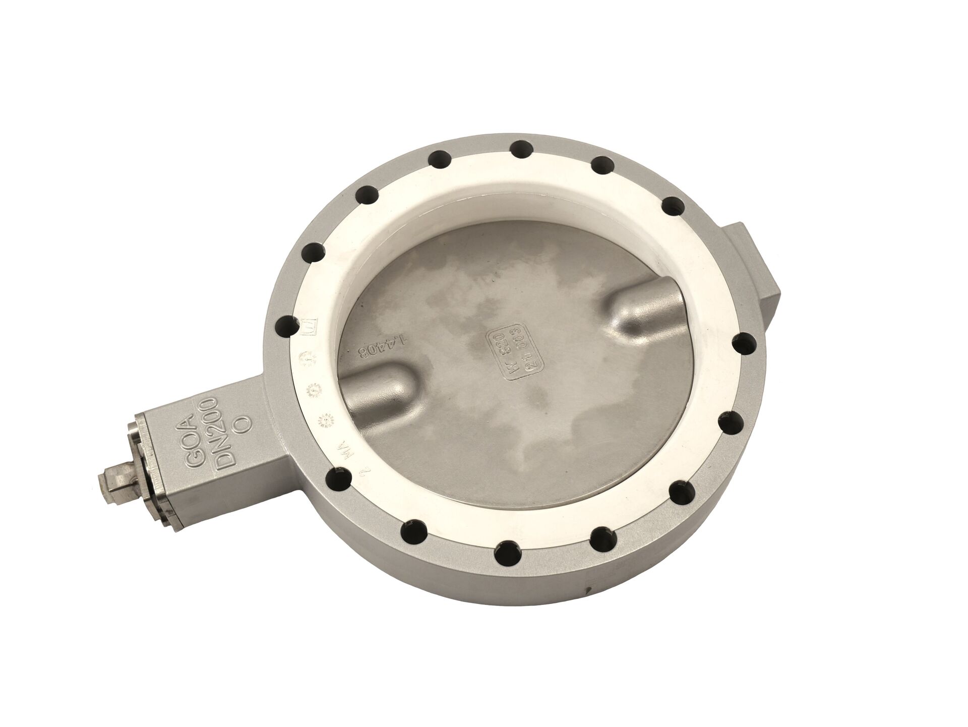 Butterfly valve DN 200 with square | Feldbinder Spezialfahrzeugwerke GmbH