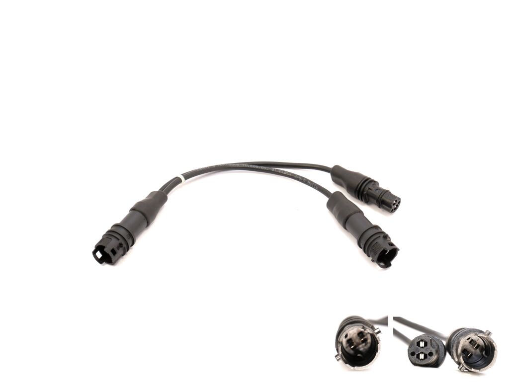 Cable Y-adapter 2-pole 24V Length 150 mm