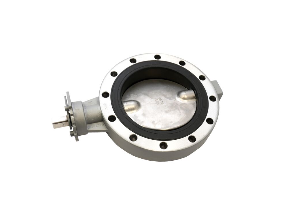 Butterfly valve Burgmer DN 150 TW without hand lever NBR black without ...