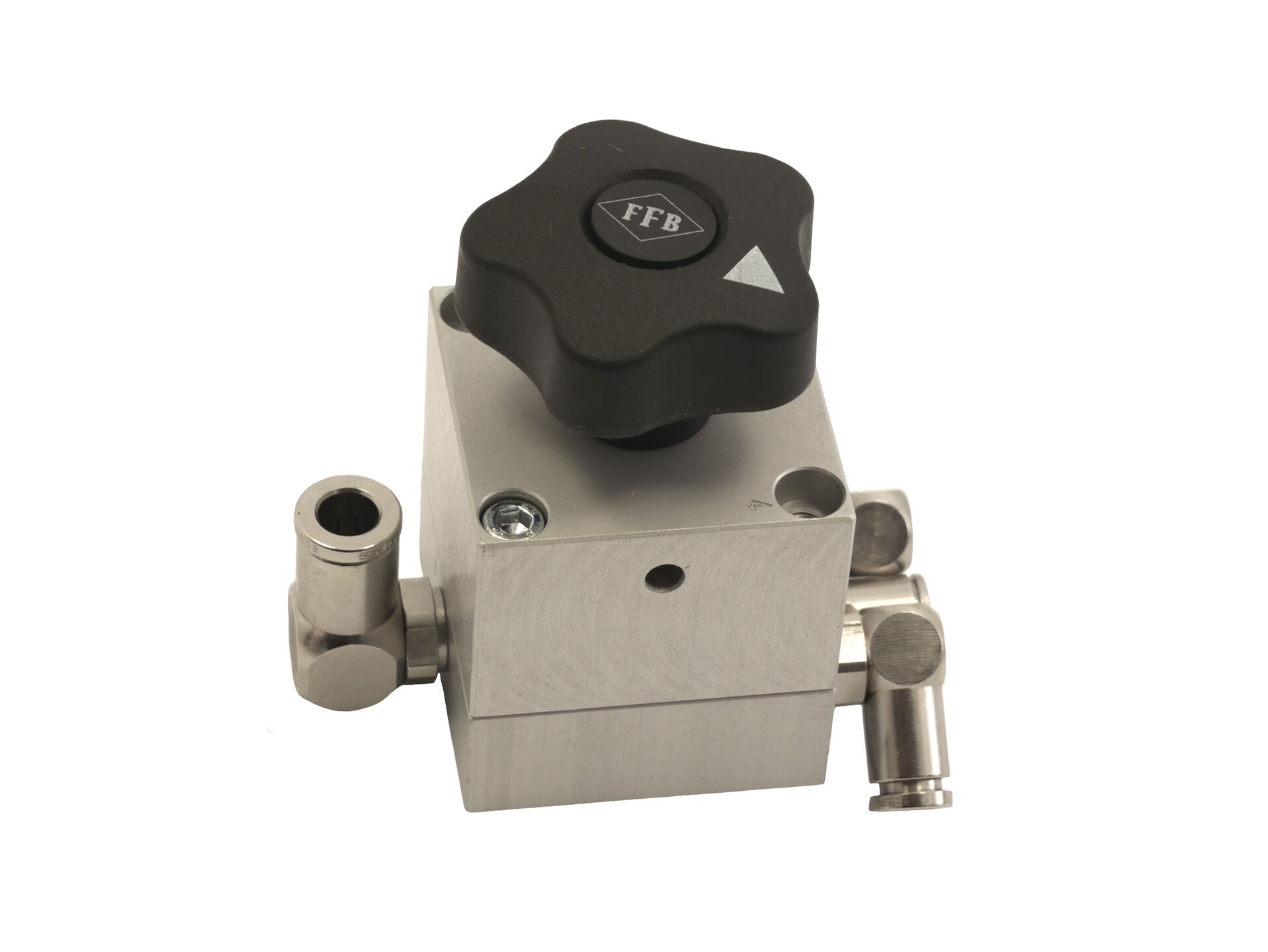 4/2-way valve with rotary lever, latching | Feldbinder ...