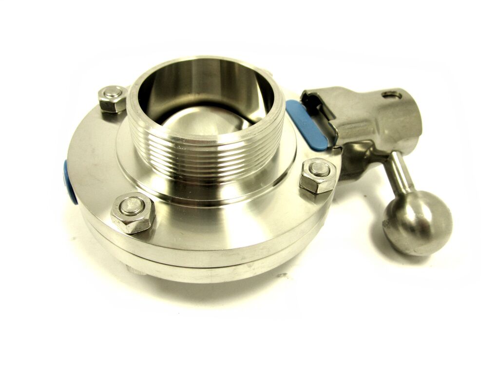 2’ disc valve with stainless steel ball | Feldbinder ...